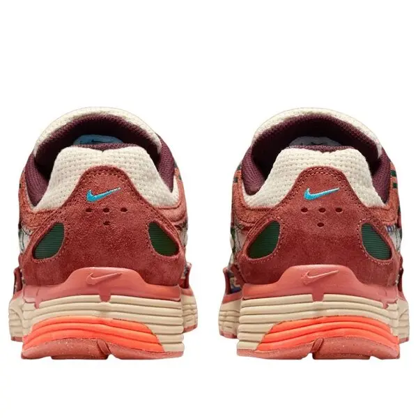 Nike P-6000 N7 Athletic Sneakers - Dusty Peach/fir/linen