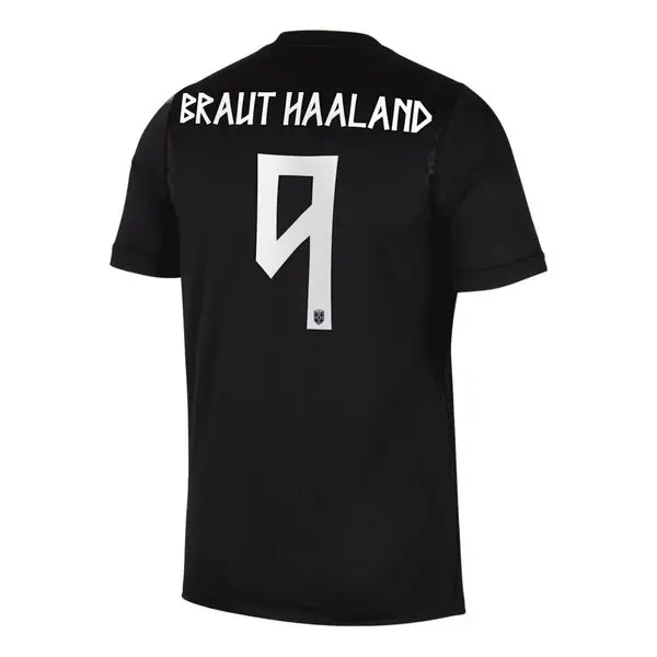 Nike Erling Braut Haaland Norway National Team 2026 Stadium Home Dri-fit Jersey - Grey