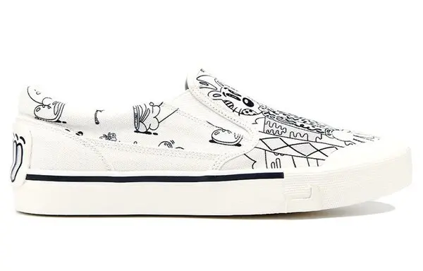 LI-NING Boogle X Steven Harrington Slip-on Sneakers