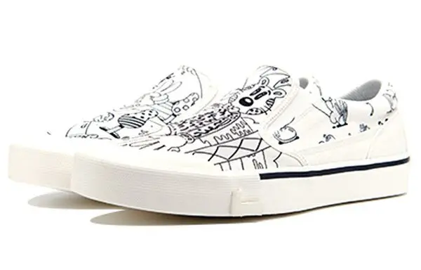 LI-NING Boogle X Steven Harrington Slip-on Sneakers
