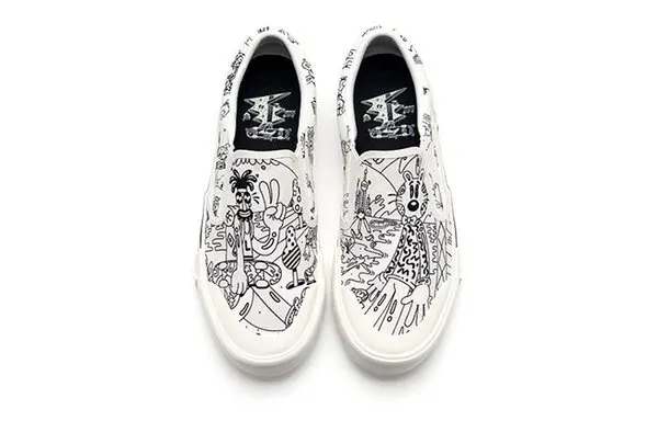 LI-NING Boogle X Steven Harrington Slip-on Sneakers