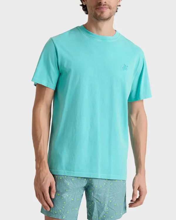 Vilebrequin Mineral Dye Cotton Tshirt Tee Shirt Tangi