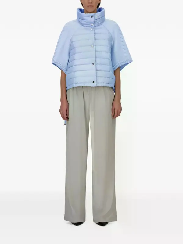Herno Quilted Cable-knit Jacket