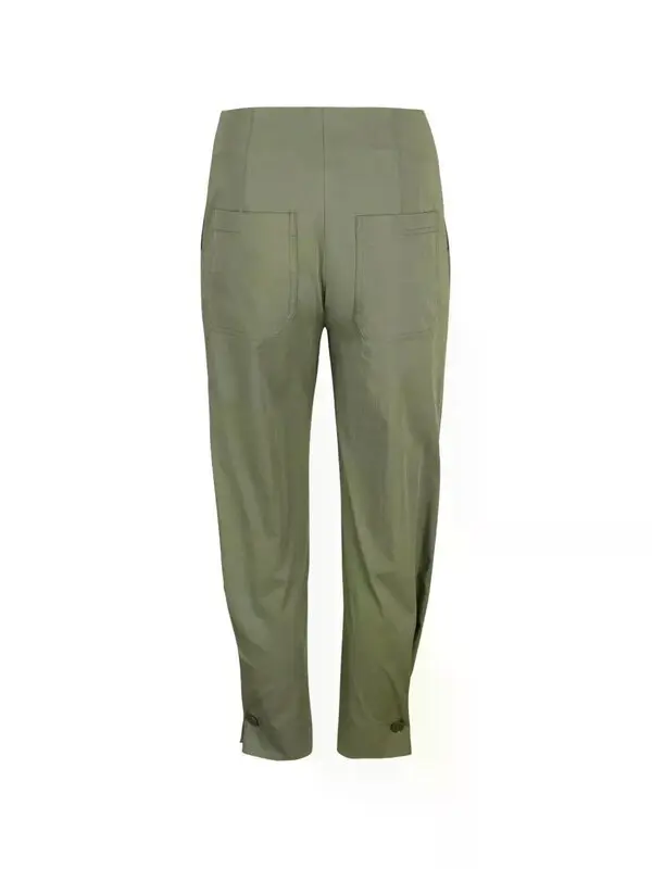 Veronica Beard Stapleton Button-cuff Trousers