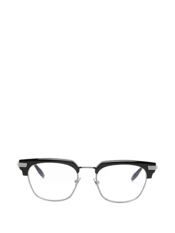 AKONI Hubble Browline-frame Eyeglasses - Silver