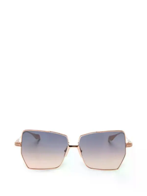 Dita Metamorphis Geometric-frame Sunglasses - Pink