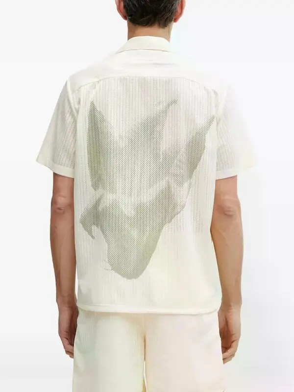 Filling Pieces Resort Graphic-print Point-elle Shirt
