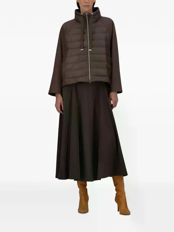 Herno Quilted Drawstring-collar Jacket