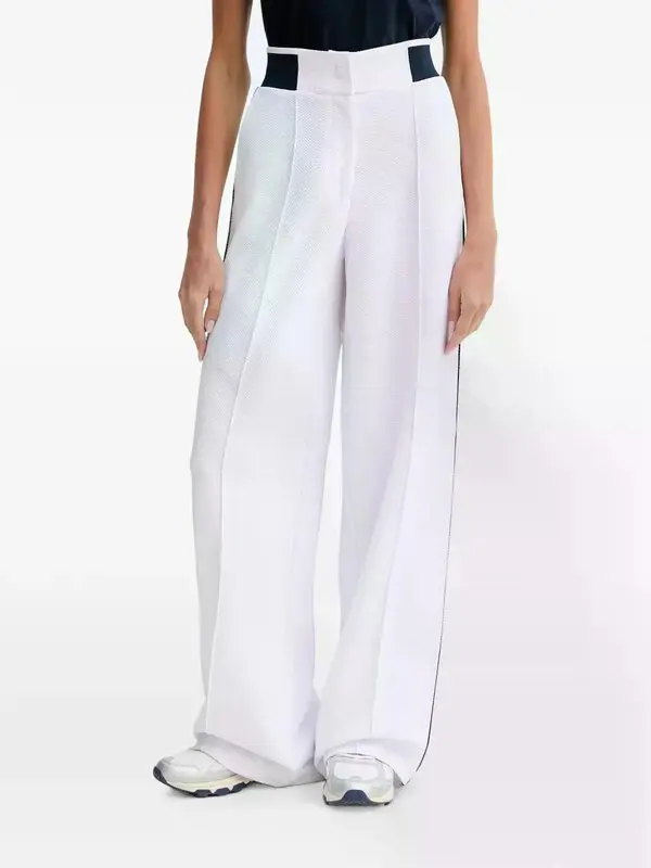 Guess Wide-leg Track Pants With Side Stripe Detail