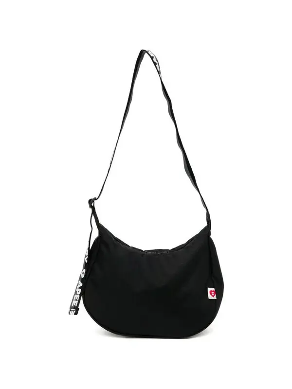 AAPE BY *A BATHING APE Logo Patch Shoulder Bag