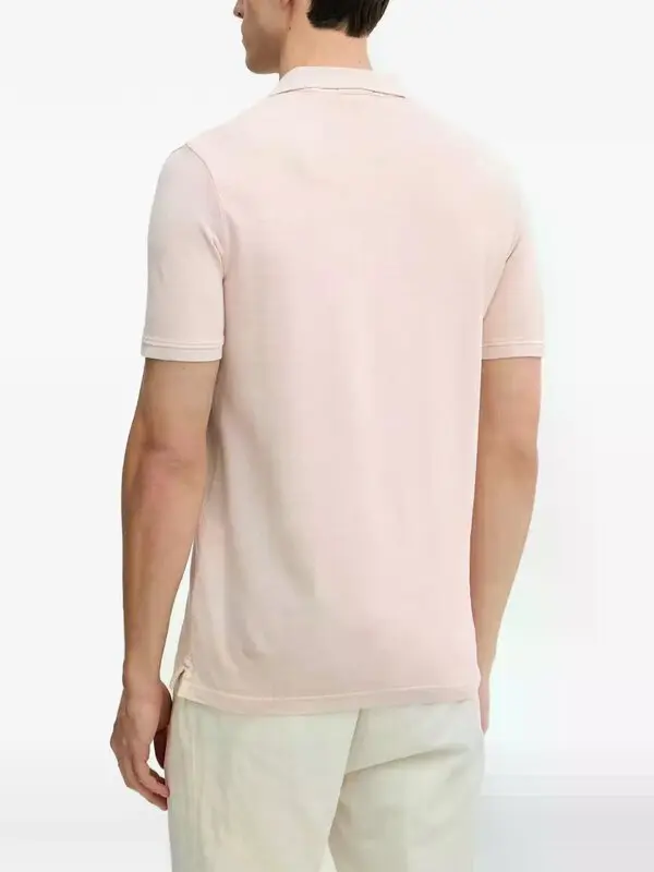Guess Logo-patch Short-sleeve Polo Shirt