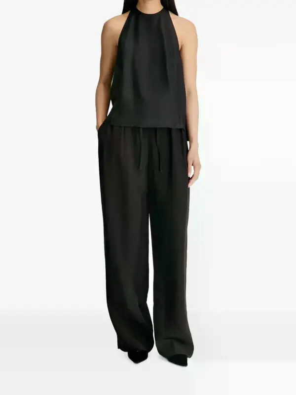 Loulou De Saison Silk Halterneck Cami Top