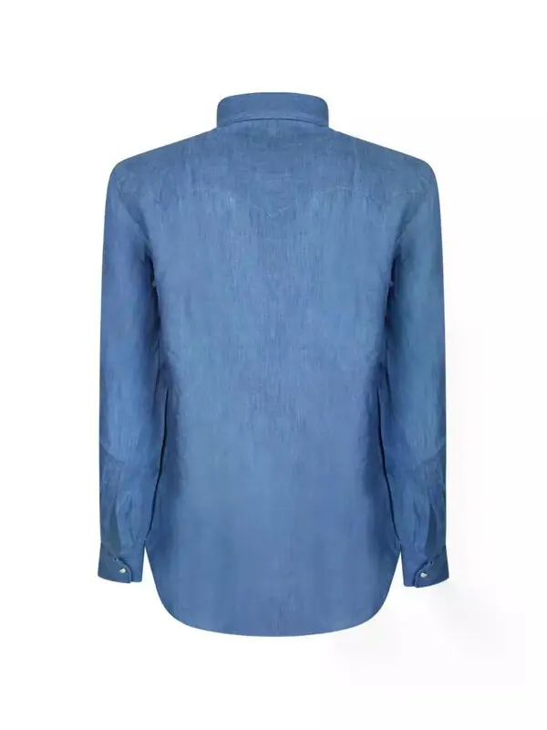 DELL'OGLIO Western-style Button-down Shirt