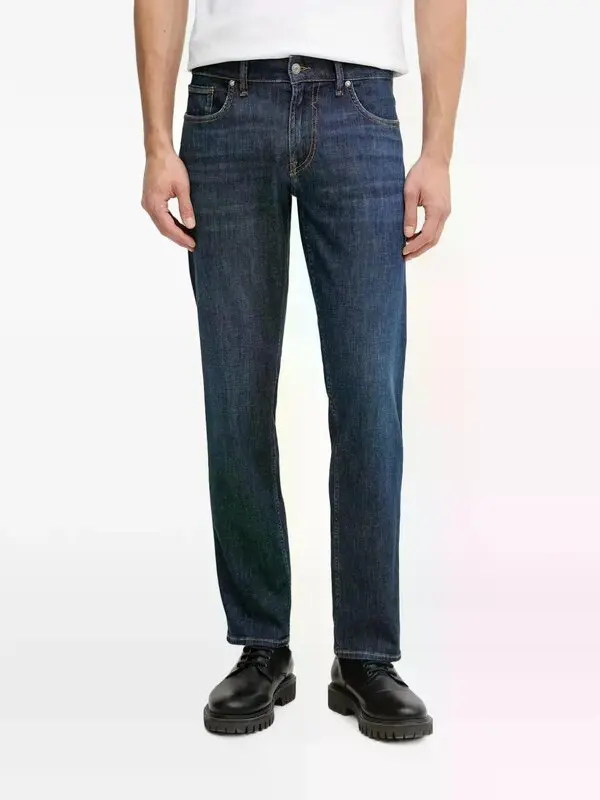 Guess Logo Patch Slim-fit Jeans