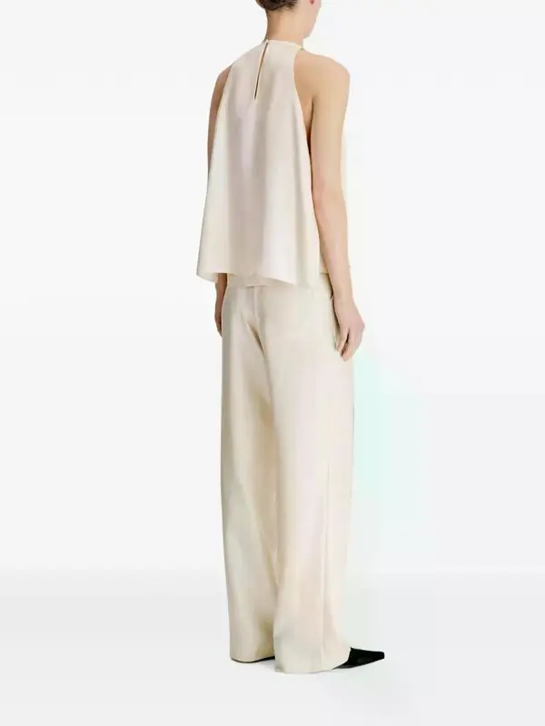 Loulou De Saison Silk Camisole Top - Neutrals