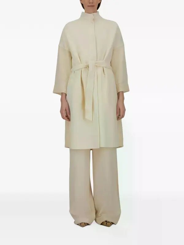 Herno Belted Turtleneck Cardigan