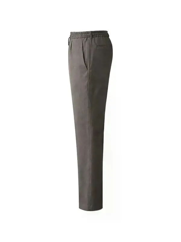 Pal Zileri Drawstring Waistband Pleated Trousers