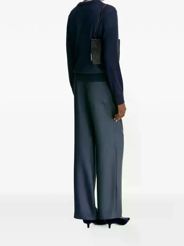 Loulou De Saison Fine Knit Cashmere Crew Neck Sweater