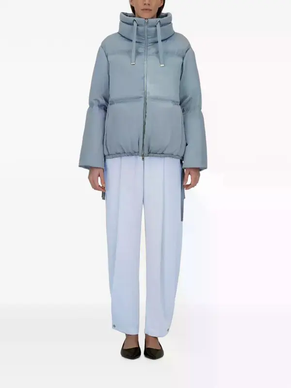 Herno Satin Finish Straight Trousers