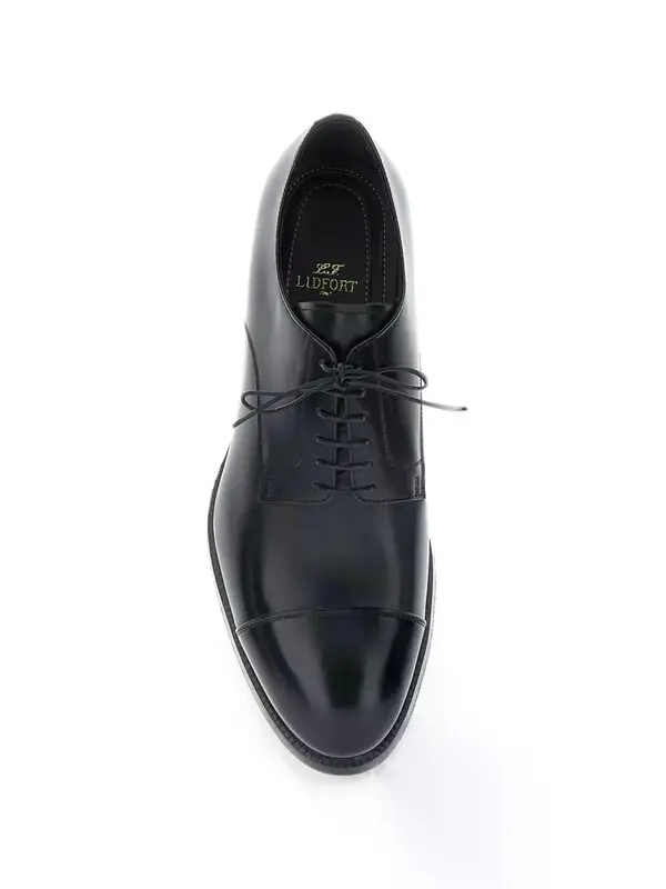 LIDFORT Cap-toe Lace-up Shoes
