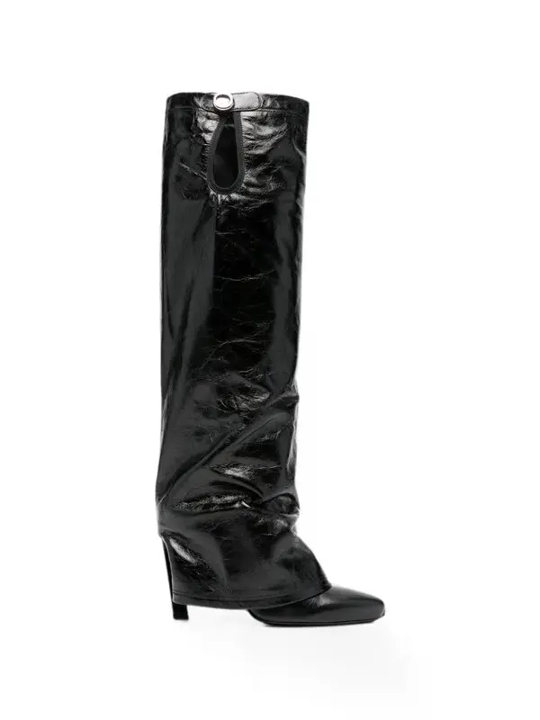 Attico Leather Boots