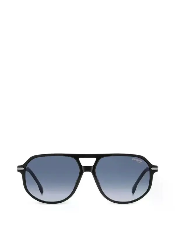 Carrera Eyewear Pilot Frame Logo Print Sunglasses - Black