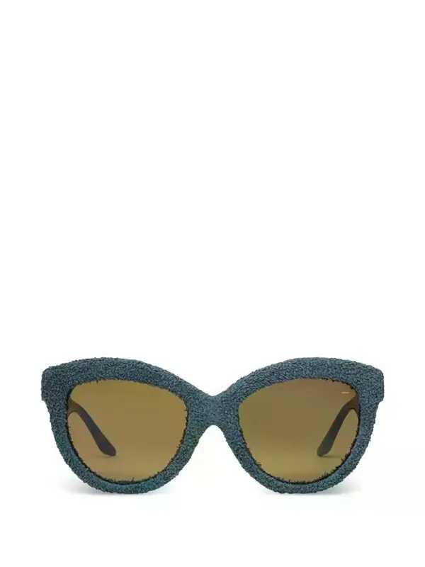 MODO Donna Teddy Cat-eye Sunglasses - Blue