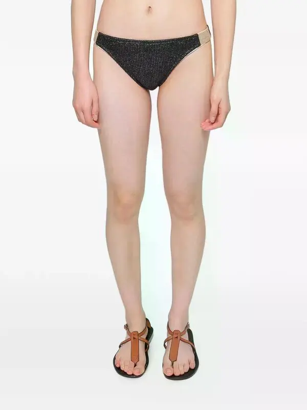 MULLER OF YOSHIOKUBO Low-waist Bikini Bottoms - Black