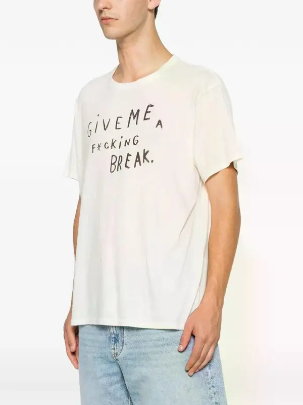 R13 Lettering-print T-shirt