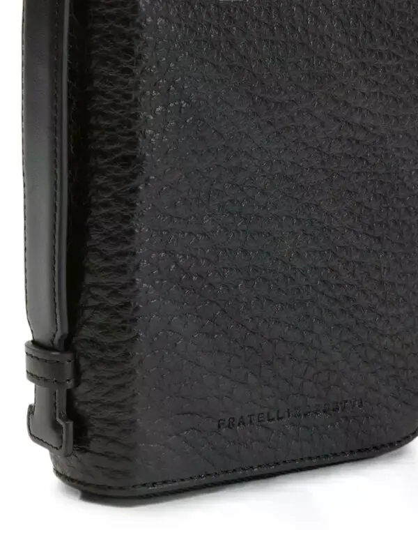 Fratelli Rossetti Pebbled Leather Zip-around Wallet