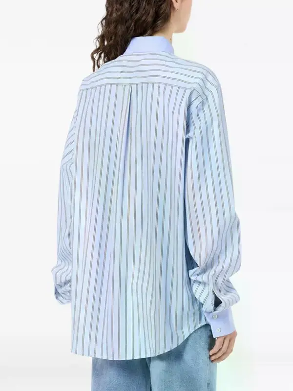 Iceberg Striped Button-down Shirt