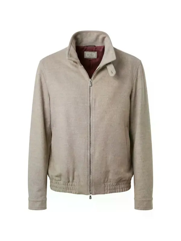 Brunello Cucinelli Zip-up Wool Jacket