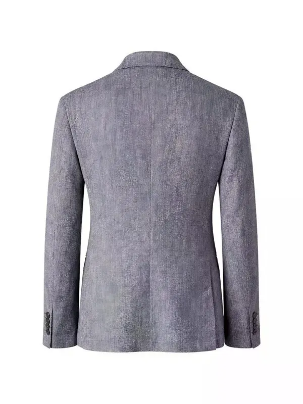 Pal Zileri Textured Single-breasted Blazer