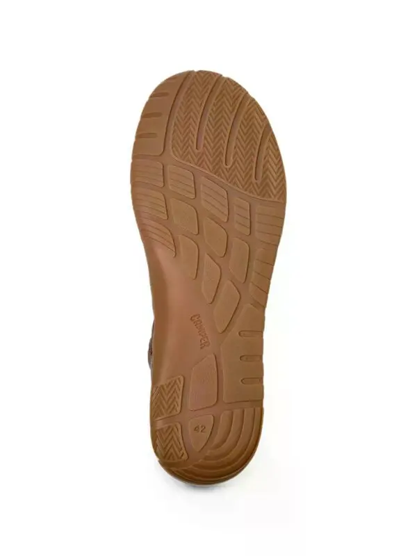 Camper Peu Path+ Leather Ankle Boots - Brown