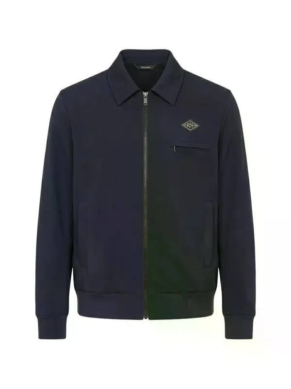 TOMBOLINI Logo-patch Zip-up Shirt Jacket