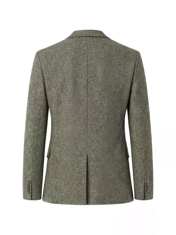 Pal Zileri Herringbone-pattern Single-breasted Blazer