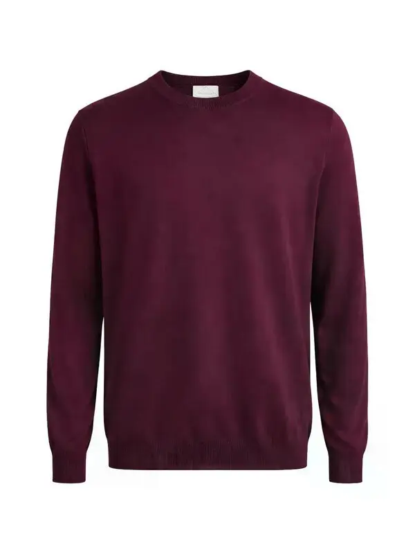 Pal Zileri Fine Knit Crew Neck Sweater