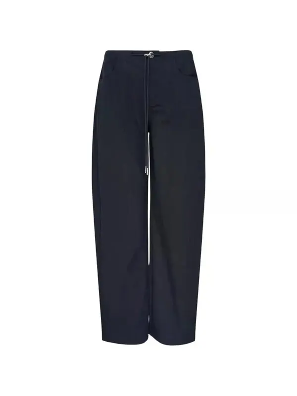 GLOWNY Curve Drawstring Trousers