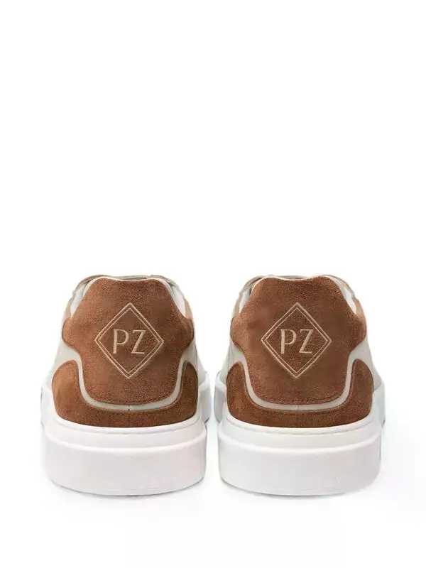 Pal Zileri Suede Panelled Sneakers