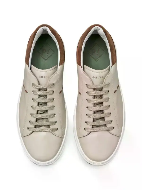 Pal Zileri Suede Panelled Sneakers
