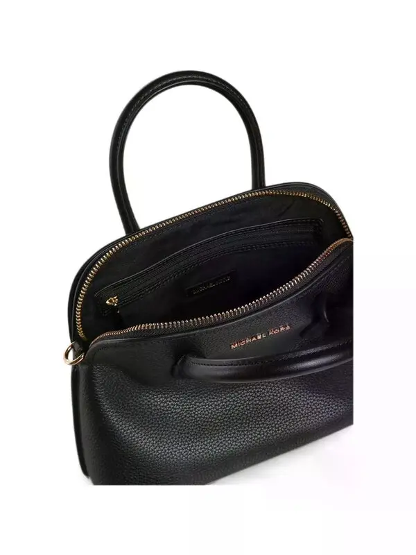 Michael Kors Medium Freddie Logo-charm Pebbled Handbag