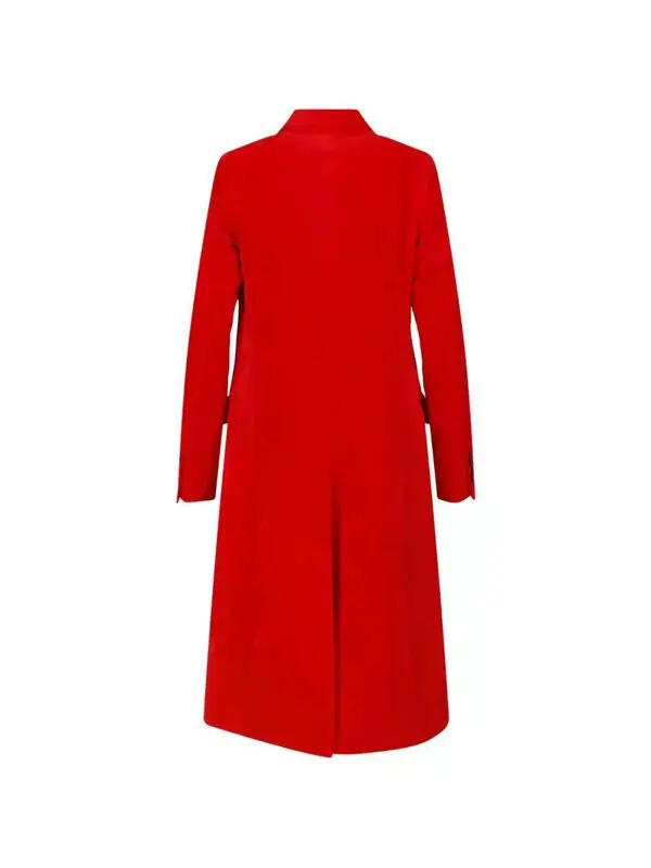 JIL SANDER Double-breasted Velvet Coat