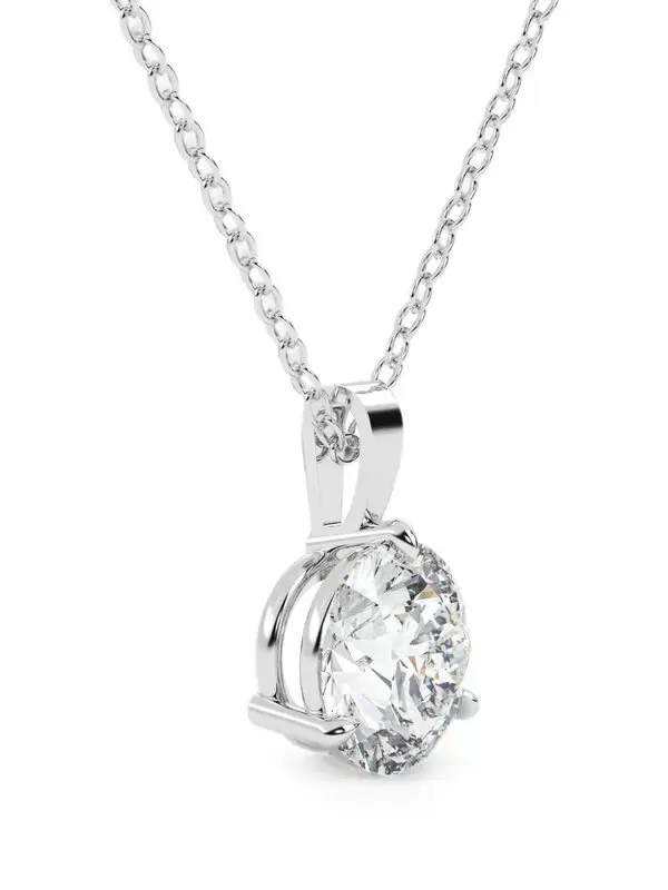 Diamond Essentials 14k Gold Solitaire Necklace