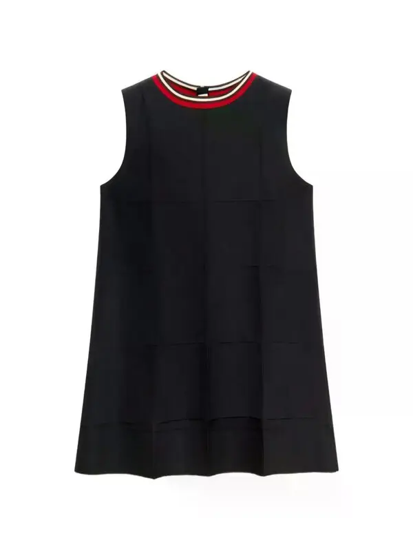 Marni Pleated Sleeveless Mini Dress