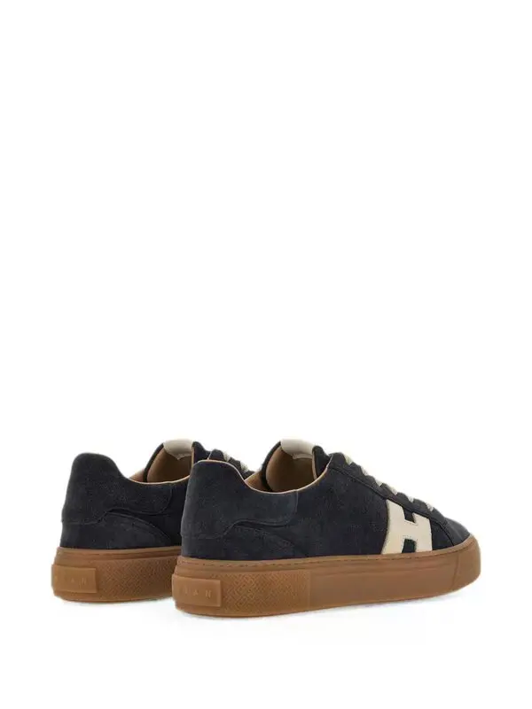 Hogan Crosswind Suede Sneakers - Blue