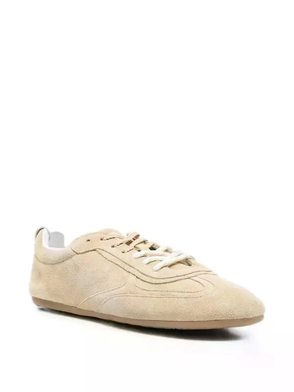 ALOHAS Suede Lace-up Sneakers - Neutrals