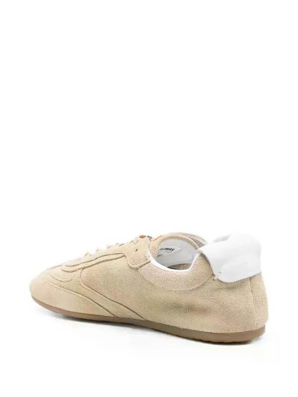 ALOHAS Suede Lace-up Sneakers - Neutrals