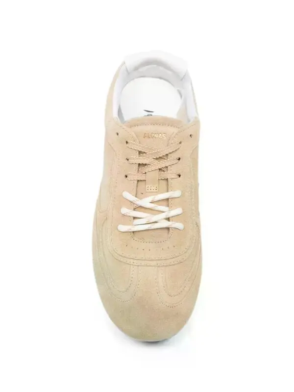 ALOHAS Suede Lace-up Sneakers - Neutrals