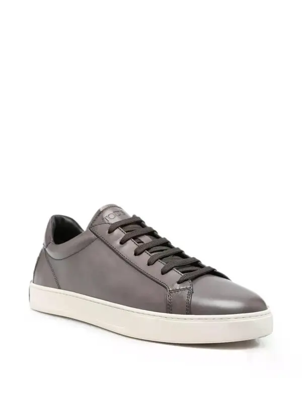 TOD'S Leather Sneakers With Lace-up Fastening