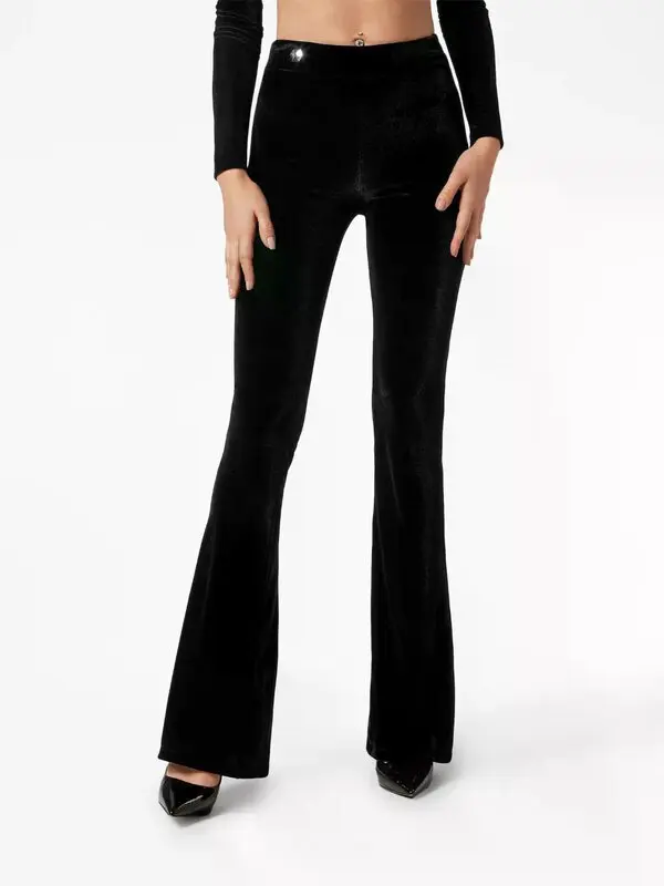 Philipp Plein High-waisted Flared Leggings